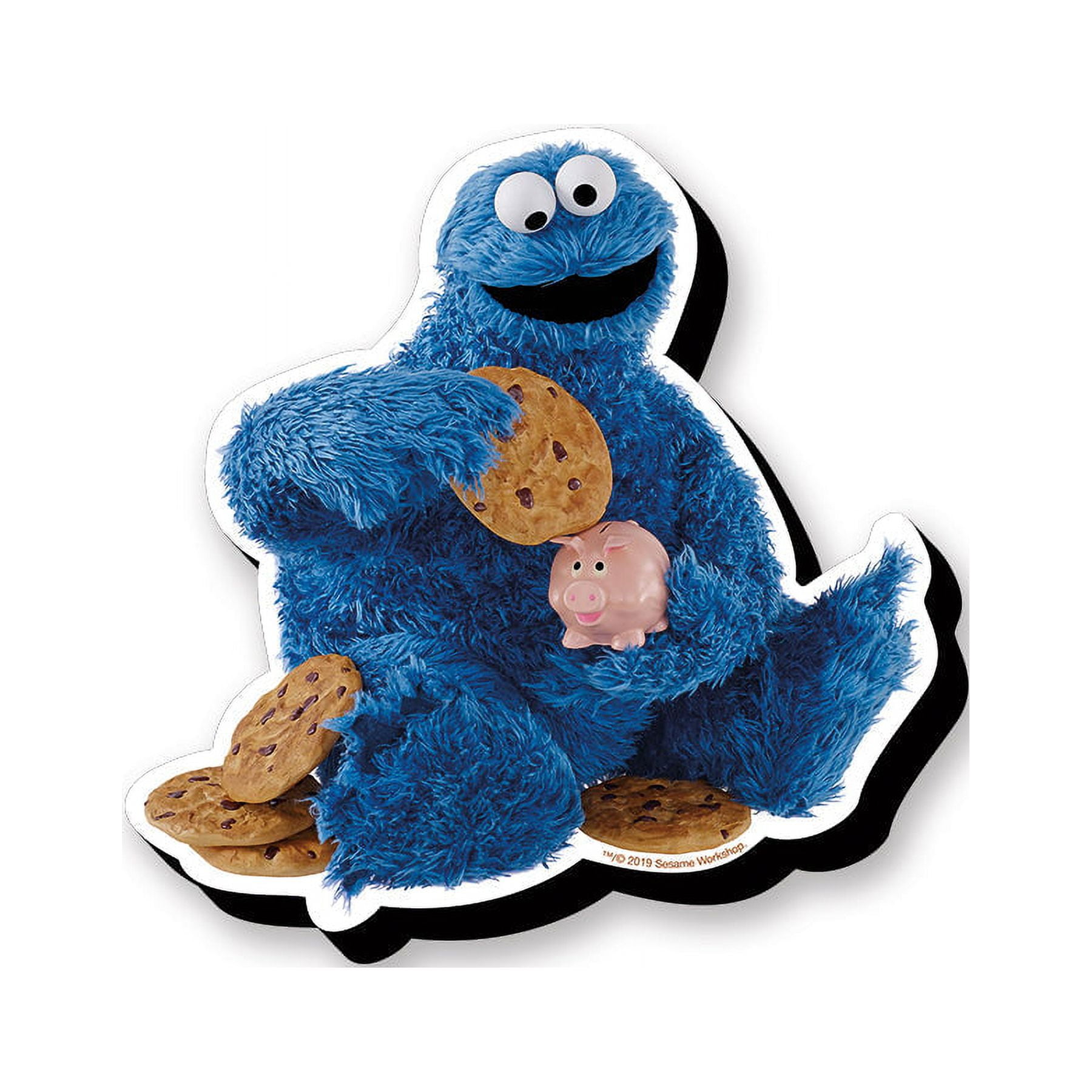 Sesame Street Cookie Monster Funky Chunky Magnet - Walmart.com