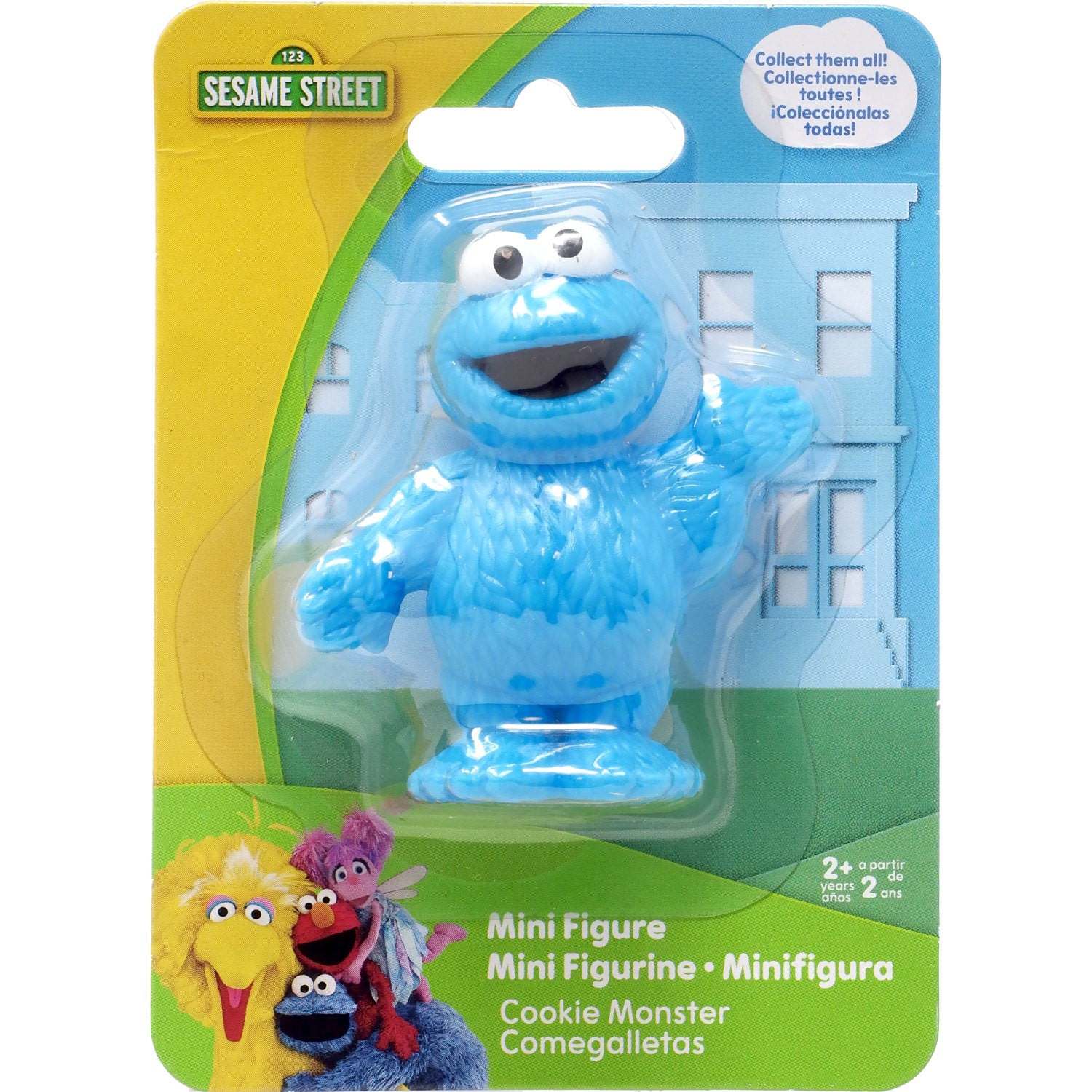Sesame Street Cookie Monster Mini Figure - Walmart.com