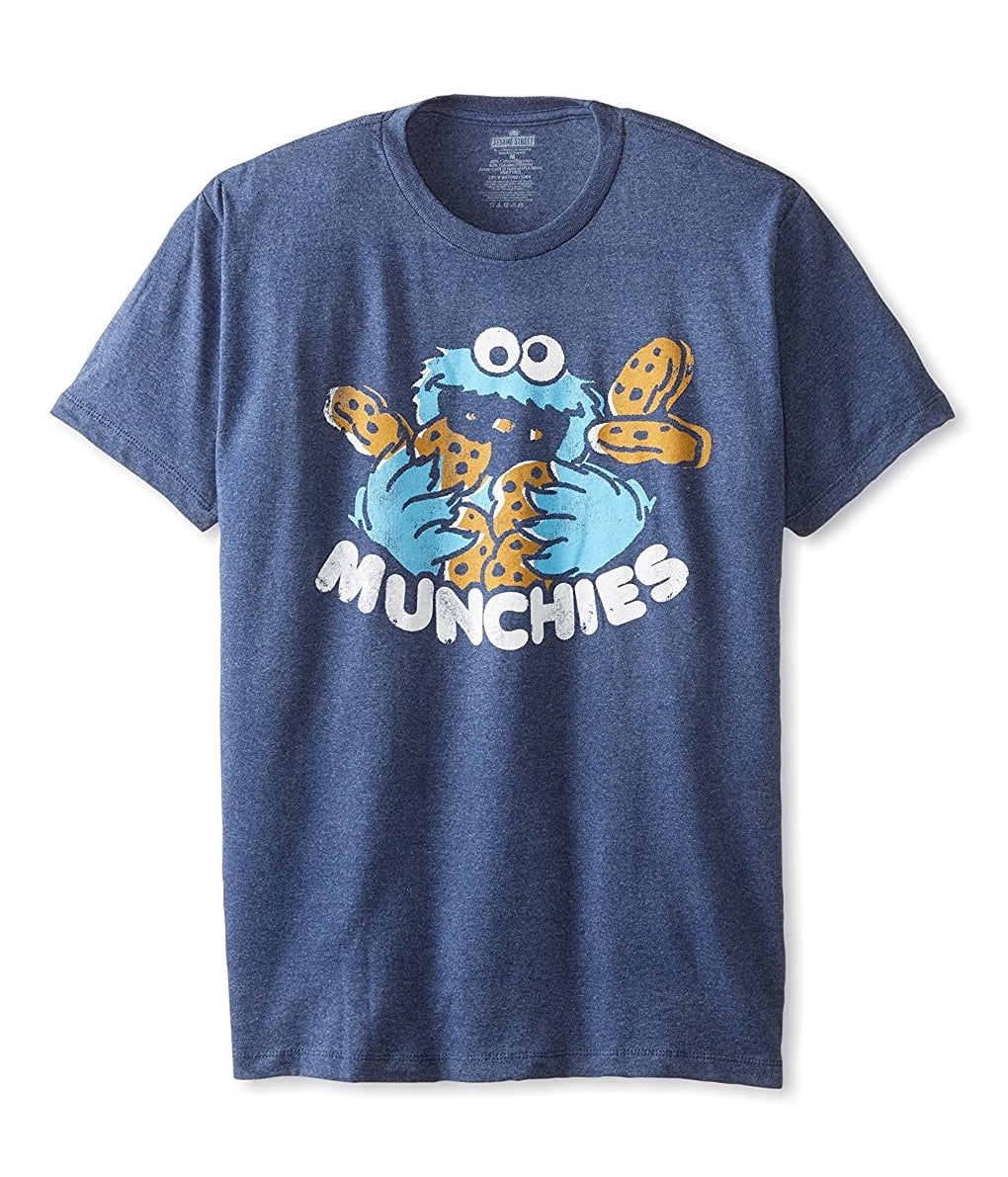 Sesame Street Cookie Monster Munchies Graphic T-Shirt | 2XL - Walmart.com