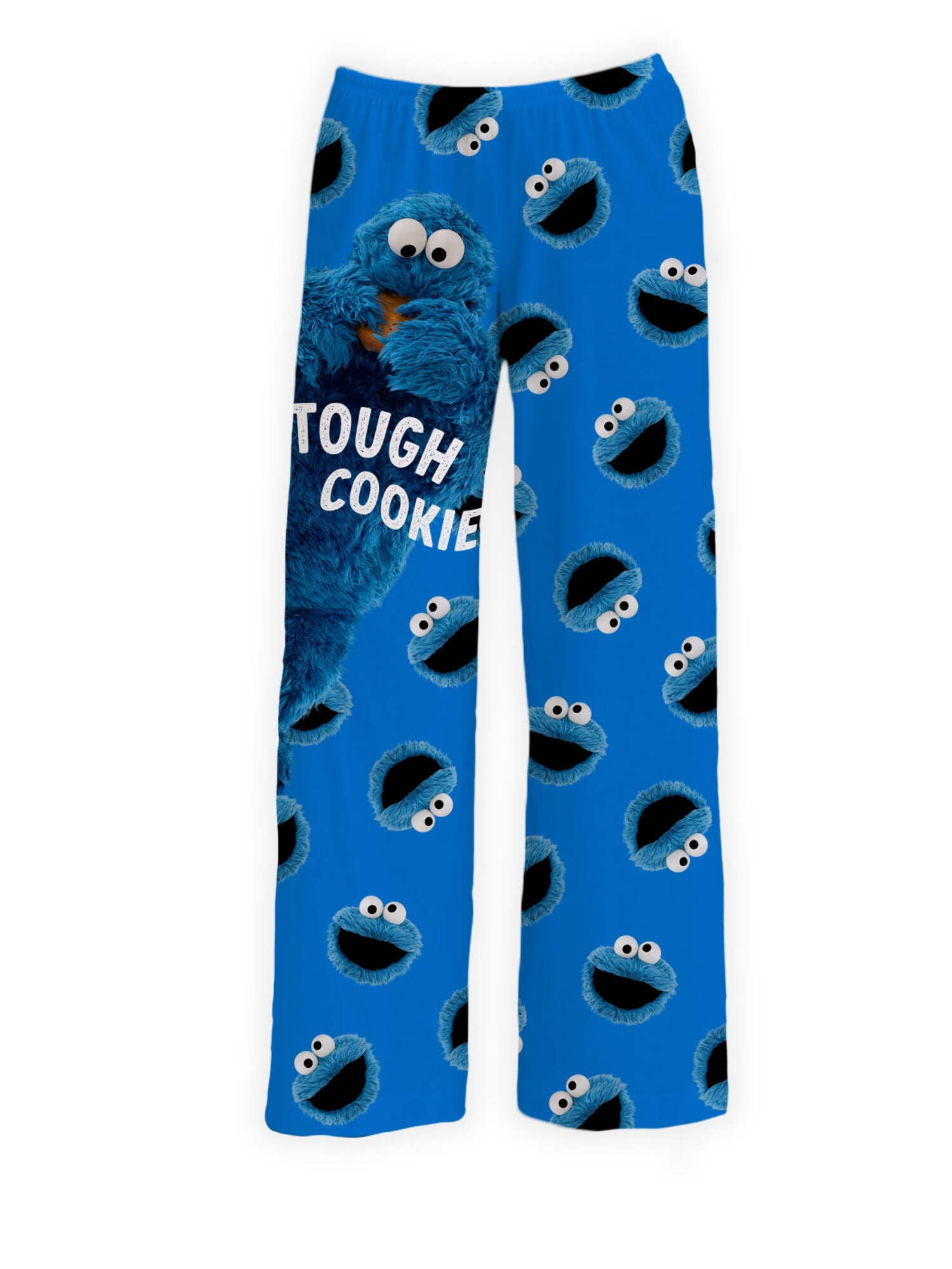 Sesame Street Cookie Monster Tough Cookie Lounge Pants - Walmart.com