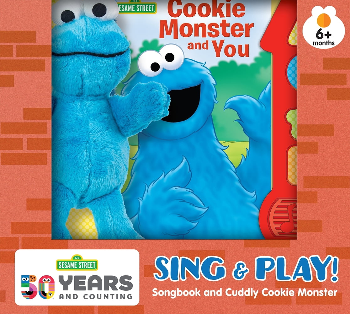 Pre-Owned Sesame Street: Sing and Play Sound Book and Cookie Monster ...