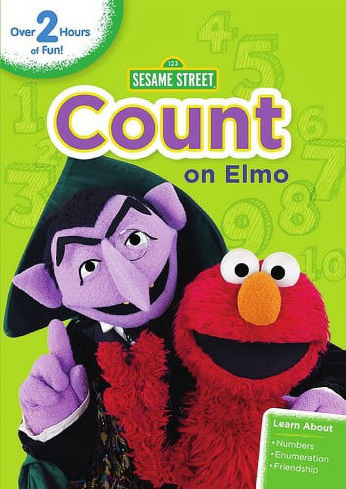 Sesame Street: Count on Elmo (DVD), Sesame Street, Kids & Family ...