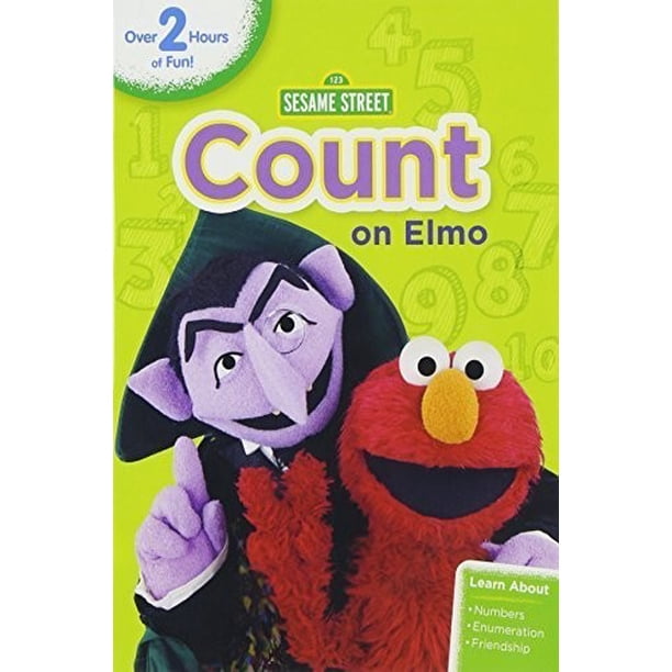 Sesame Street: Count on Elmo (DVD), Sesame Street, Kids & Family ...