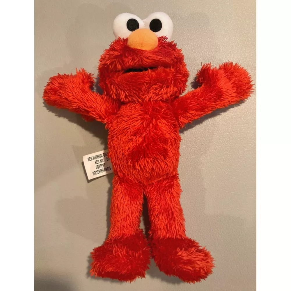 Sesame Street - ELMO 9" Plush (BONUS 1 FUN CHOPS) - Walmart.com