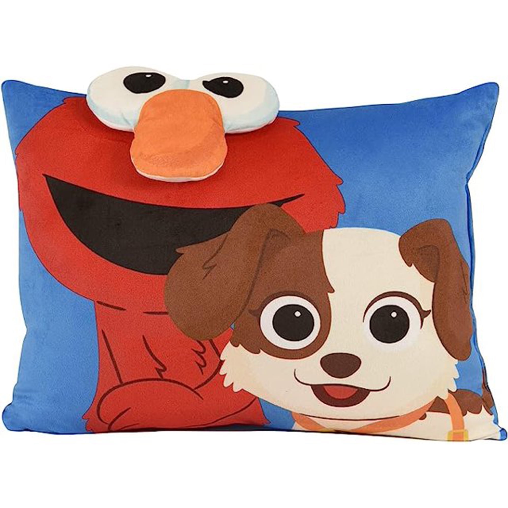 Sesame Street Elmo 3D Decorative Child Multicolored 1 Piece Throw Soft ...