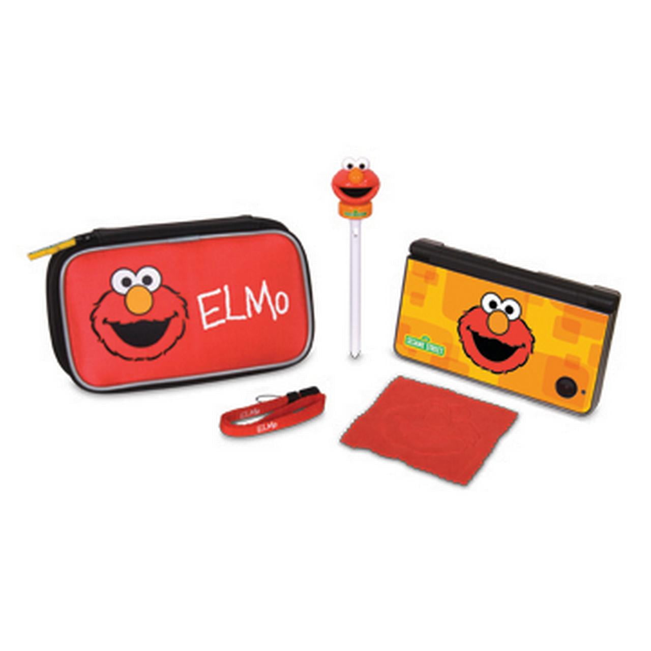Sesame Street Elmo 5in1 Starter Kit for Nintendo DS Lite DSi DSi XL ...