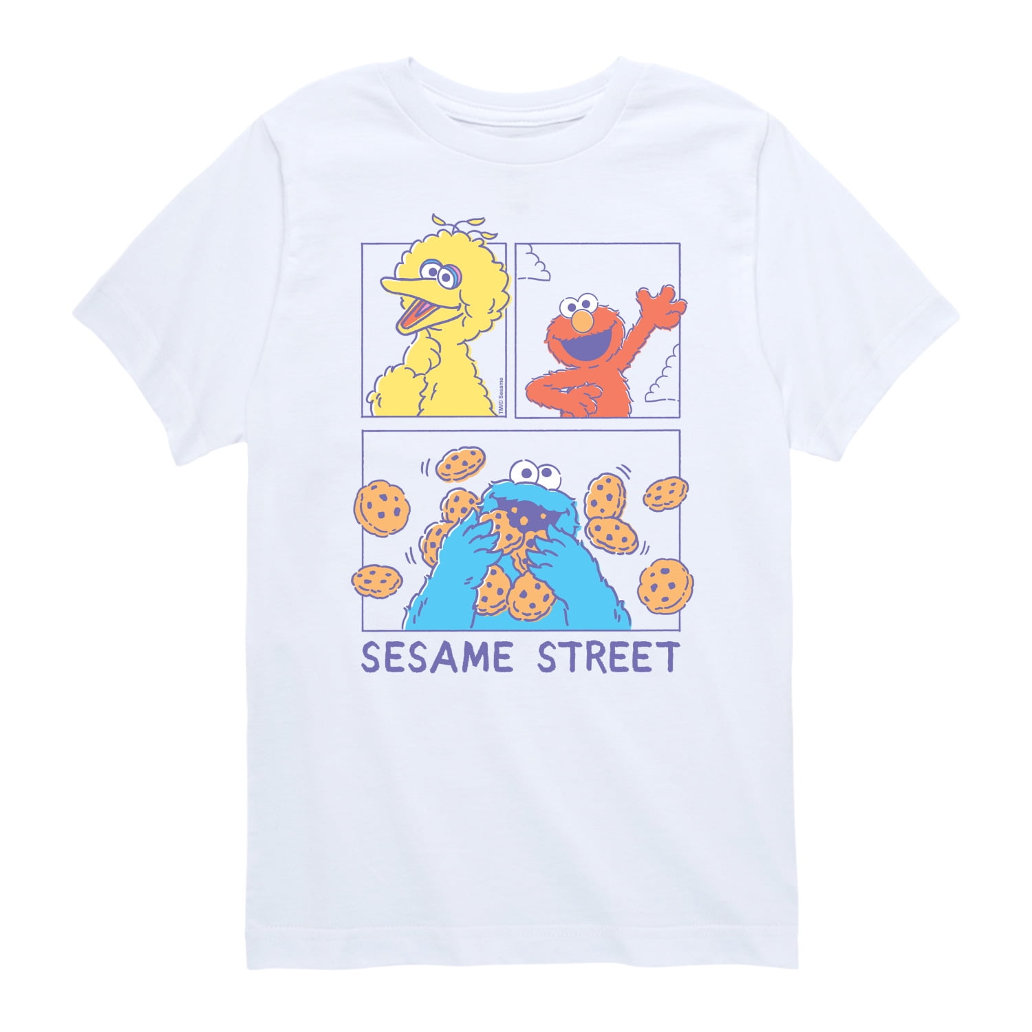 Sesame Street - Elmo, Big Bird, Cookie Monster - Toddler and Youth ...