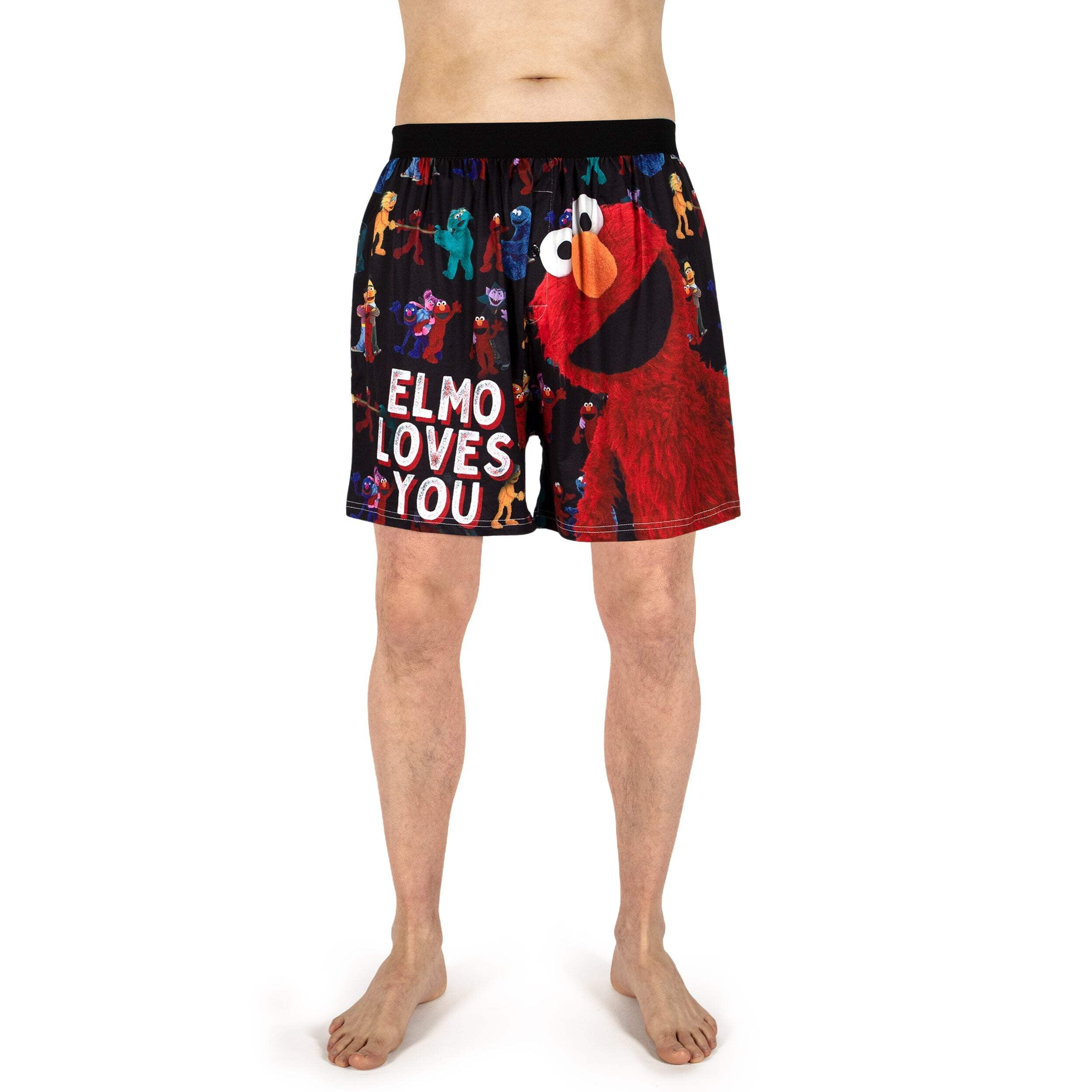 Sesame Street Elmo Boxer Shorts - Walmart.com