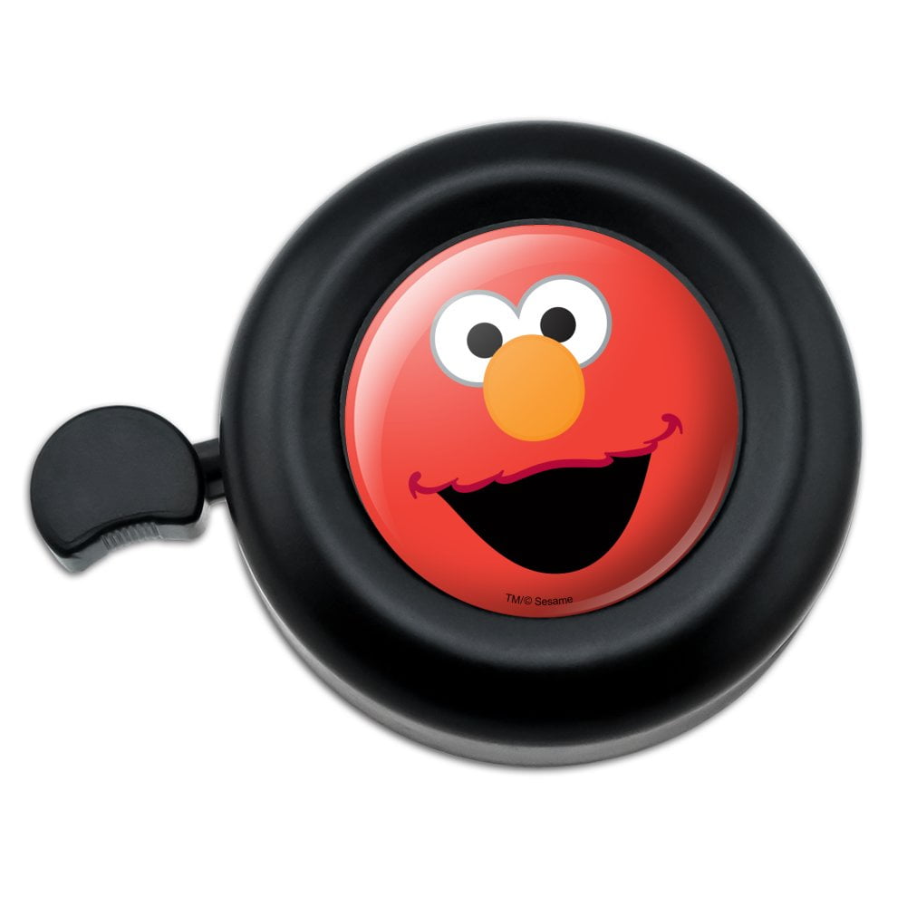 Sesame Street Elmo Face Bicycle Handlebar Bike Bell - Walmart.com