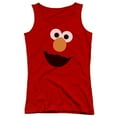 Sesame Street Elmo Face Junior Women's Tank Top Red - Walmart.com