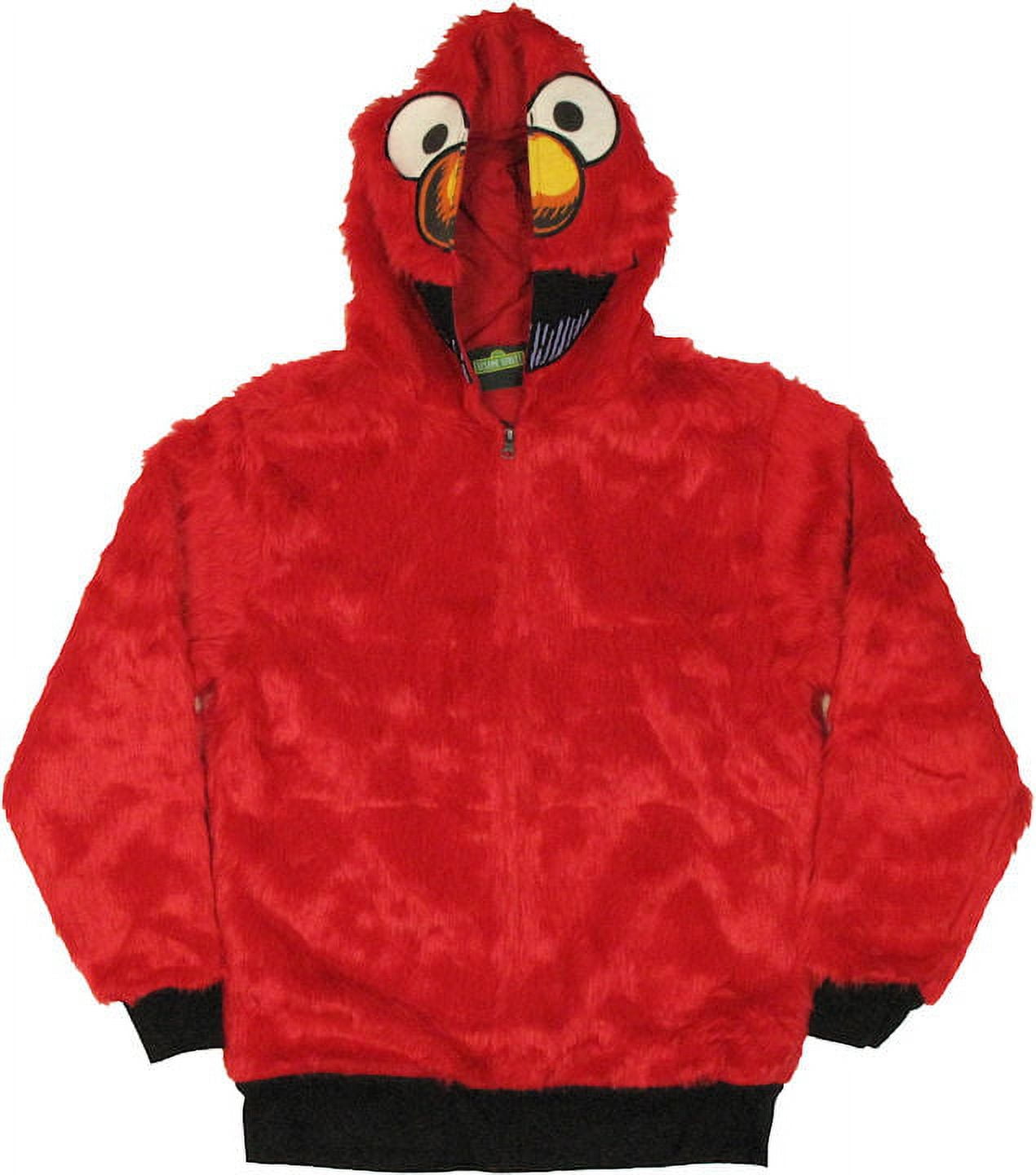 Sesame Street Elmo Furry Hoodie - Walmart.com