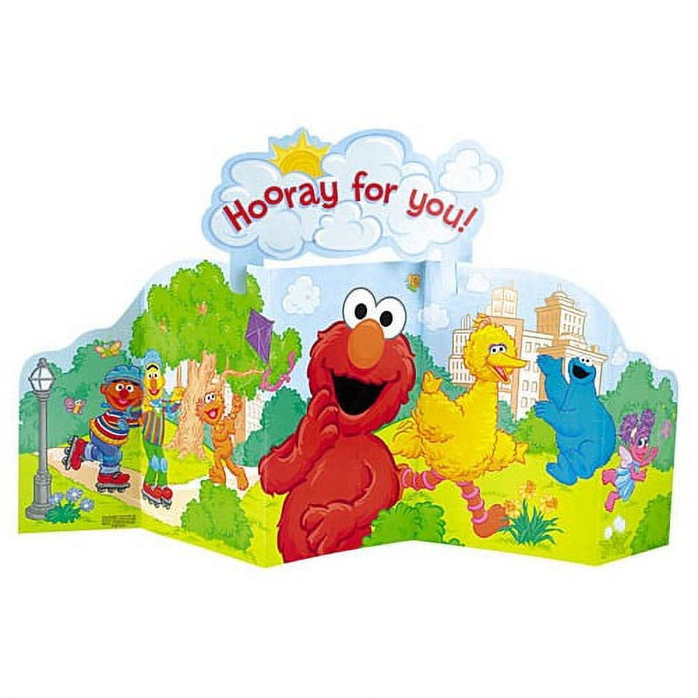 Sesame Street Elmo 'Hooray for Elmo' Centerpiece (1ct) - Walmart.com