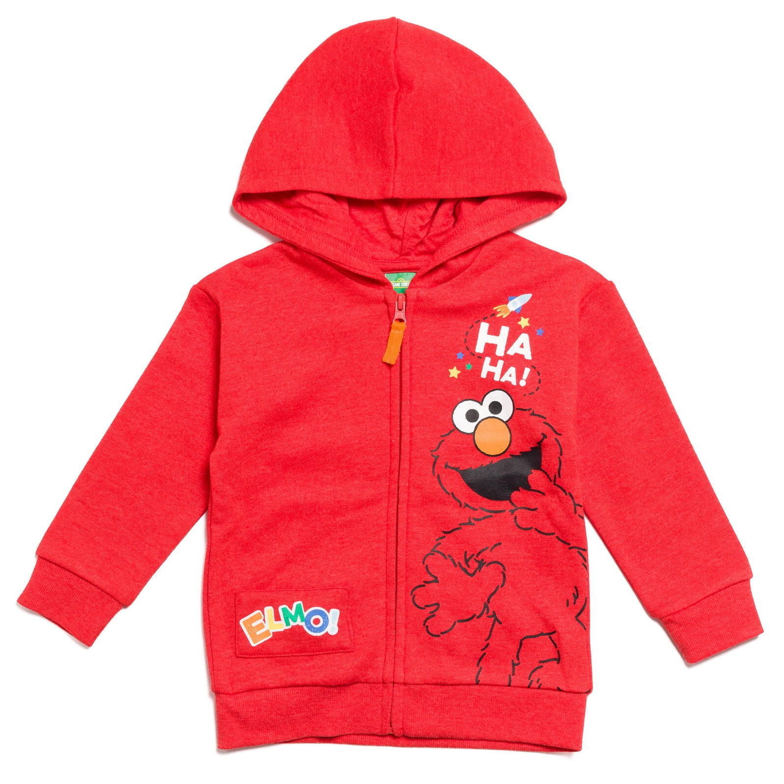 Sesame Street Elmo Fleece Zip Up Sweater for Infant Boys - Kids Apparel ...