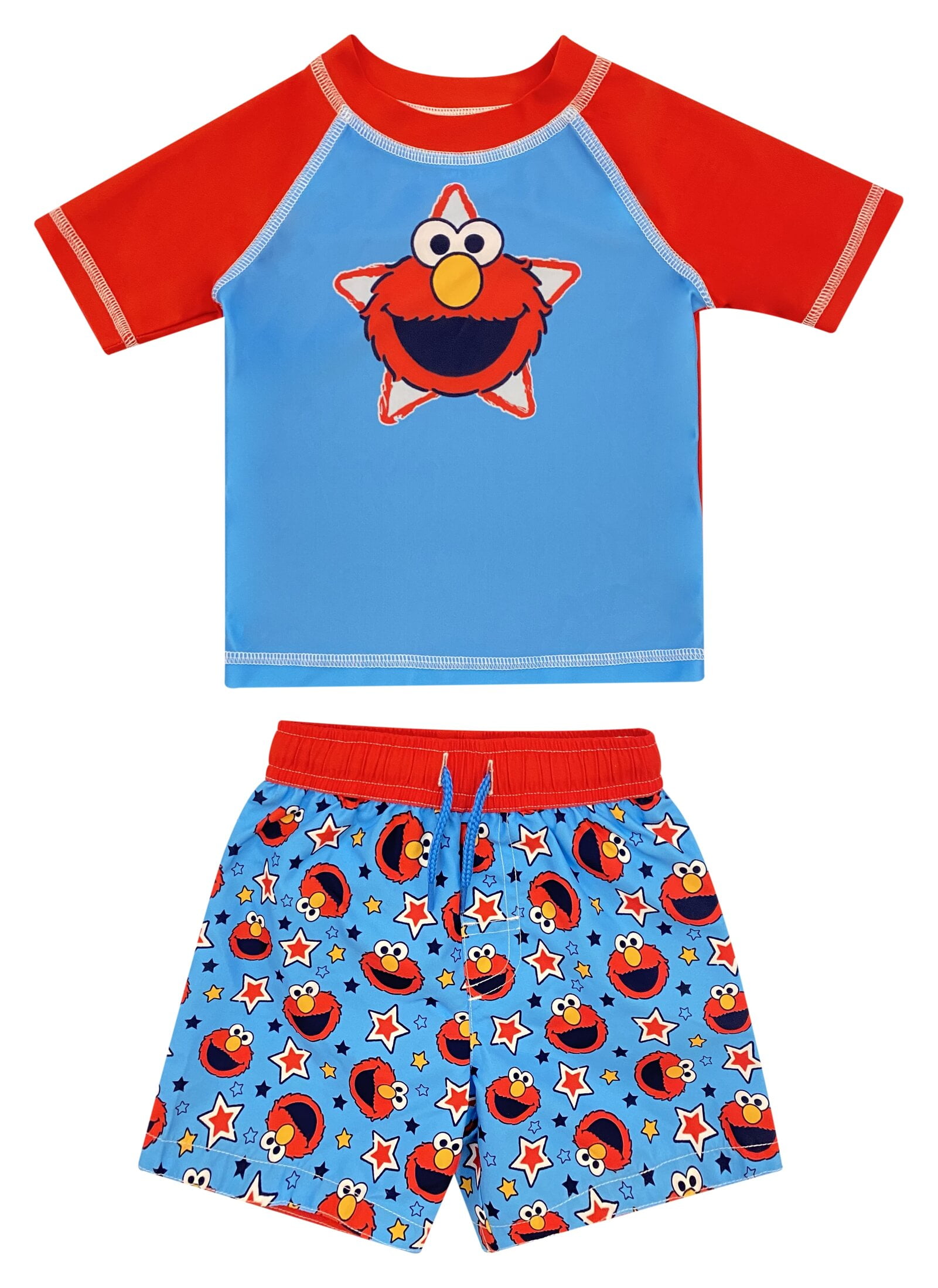 Sesame Street Quick drying Athletic Rash Guard (Boy's), Size 12 Months ...