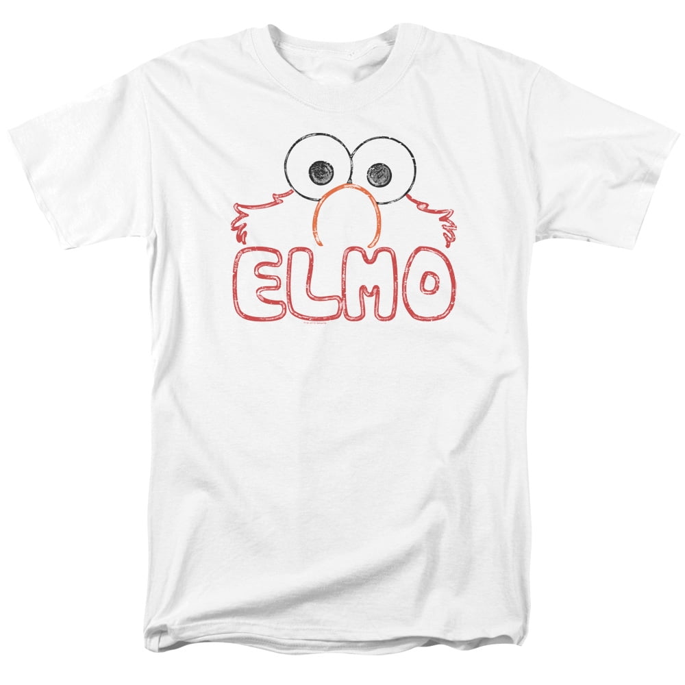 Sesame Street Elmo Letters Officially Licensed Adult T Shirt - Walmart.com