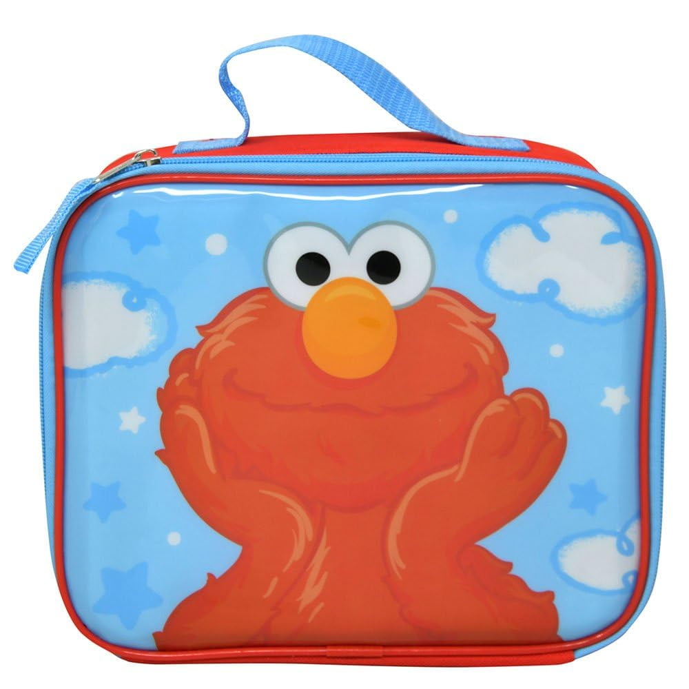 Sesame Street Elmo Lunch Bag 9.5 inches - Walmart.com