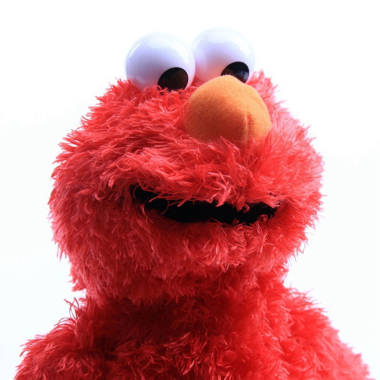 Sesame Street Elmo Muppet Plush, Premium Plush Toy for Ages 1 & Up, Red ...