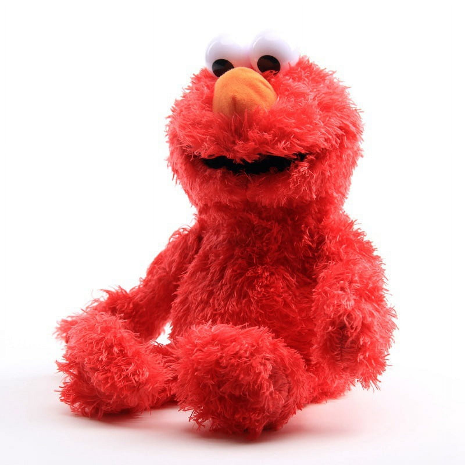 Sesame Street Elmo Muppet Plush, Premium Plush Toy for Ages 1 & Up, Red ...