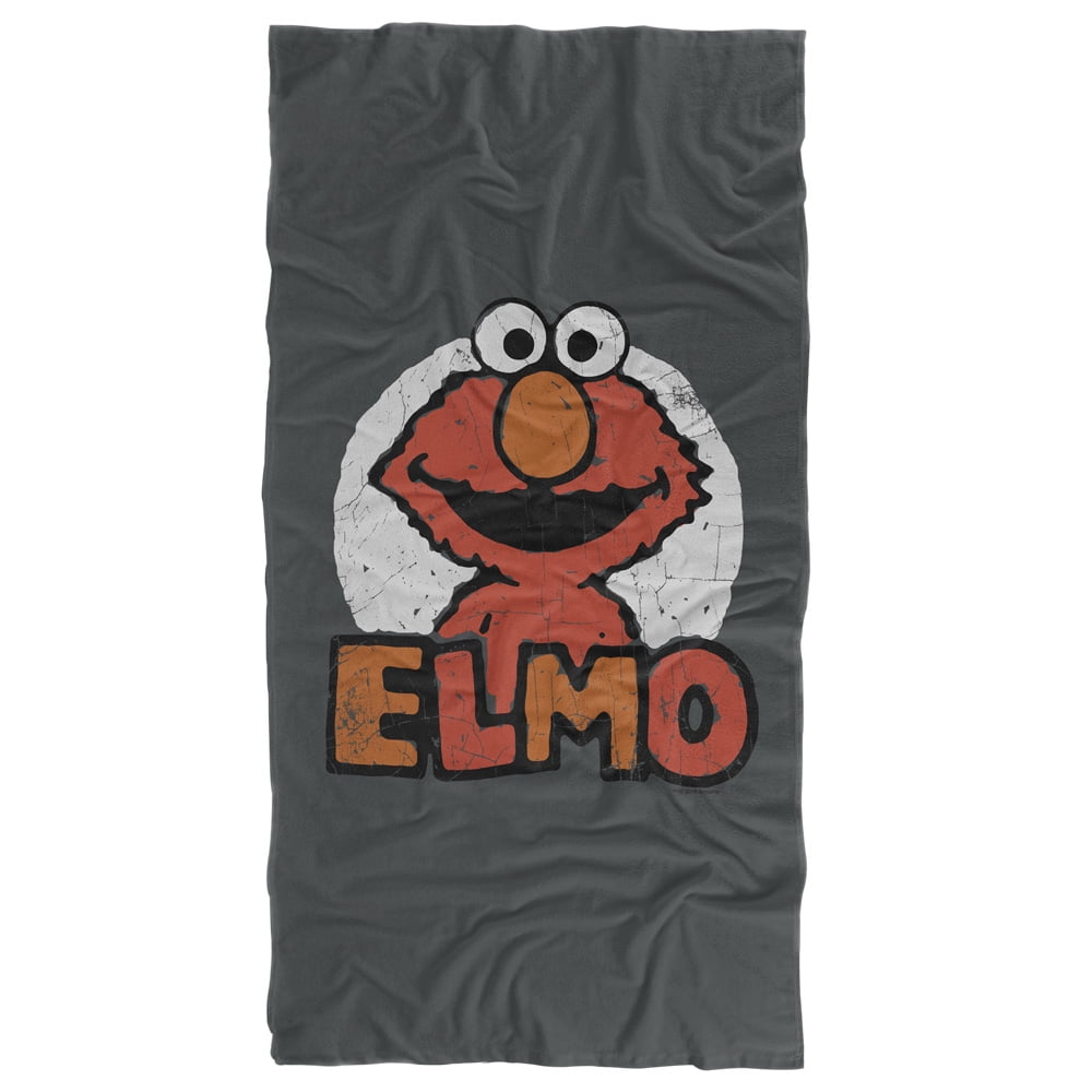 Sesame Street Elmo Name Officially Licensed Beach Towel 30' X 60 ...