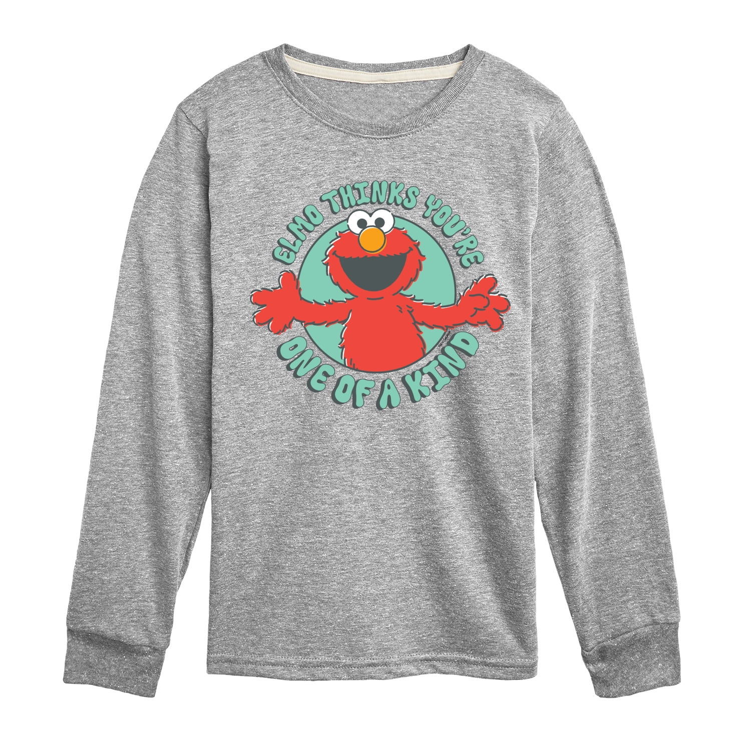 Sesame Street - Elmo One Of A Kind - Toddler and Youth Long Sleeve T ...