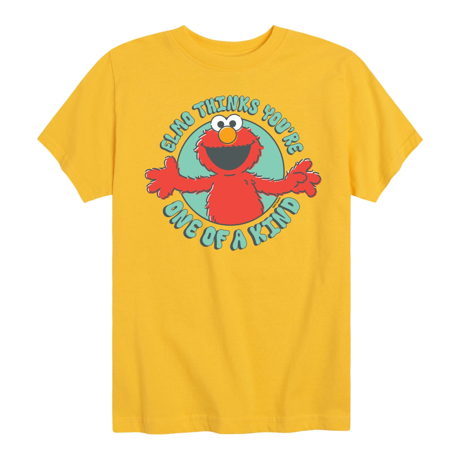 Sesame Street - Elmo One Of A Kind - Toddler and Youth Short Sleeve ...