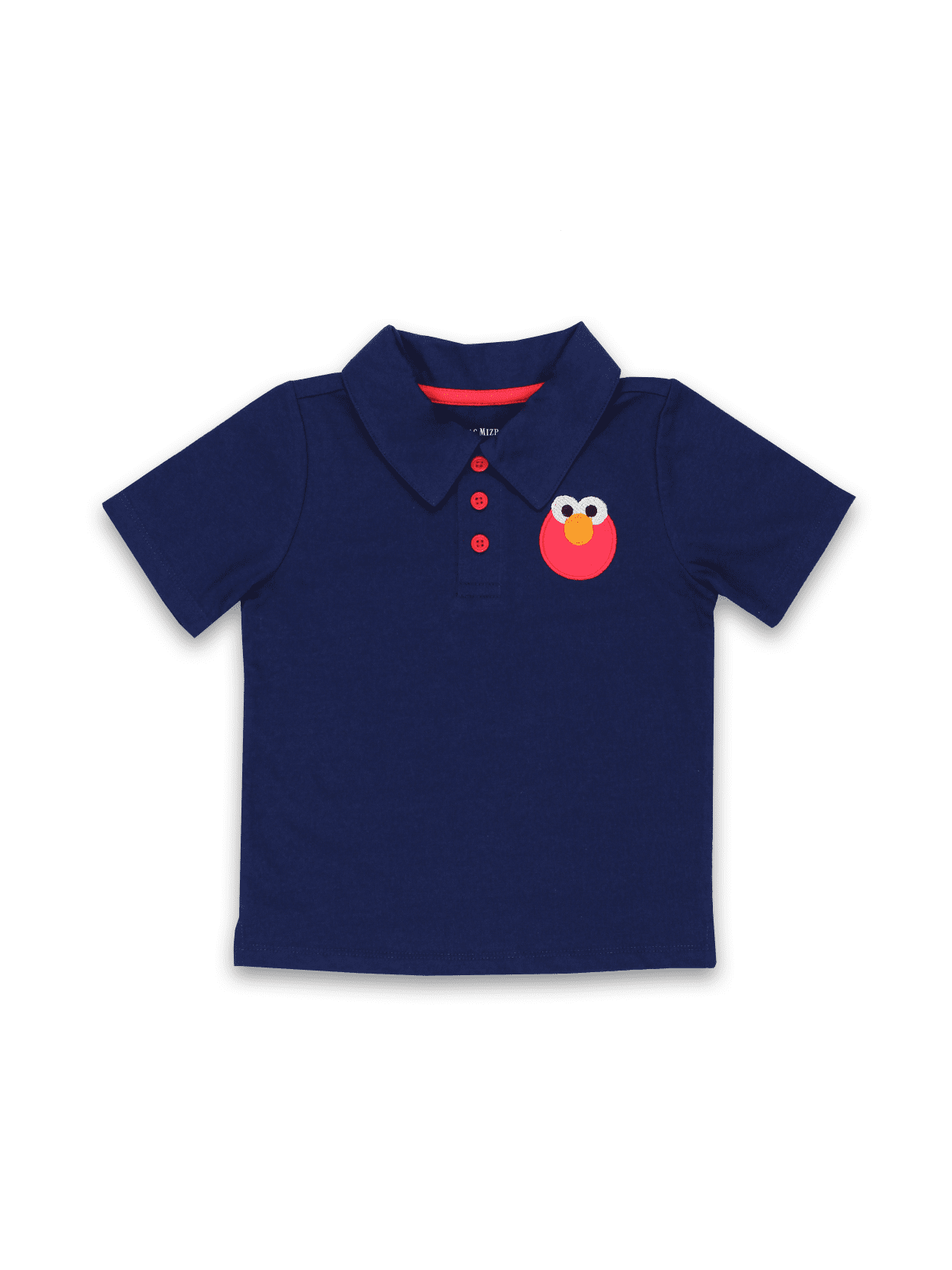 Sesame Street Elmo Patch Baby Toddler Short Sleeve T-Shirt Polo Tee SEB056SS - Walmart.com