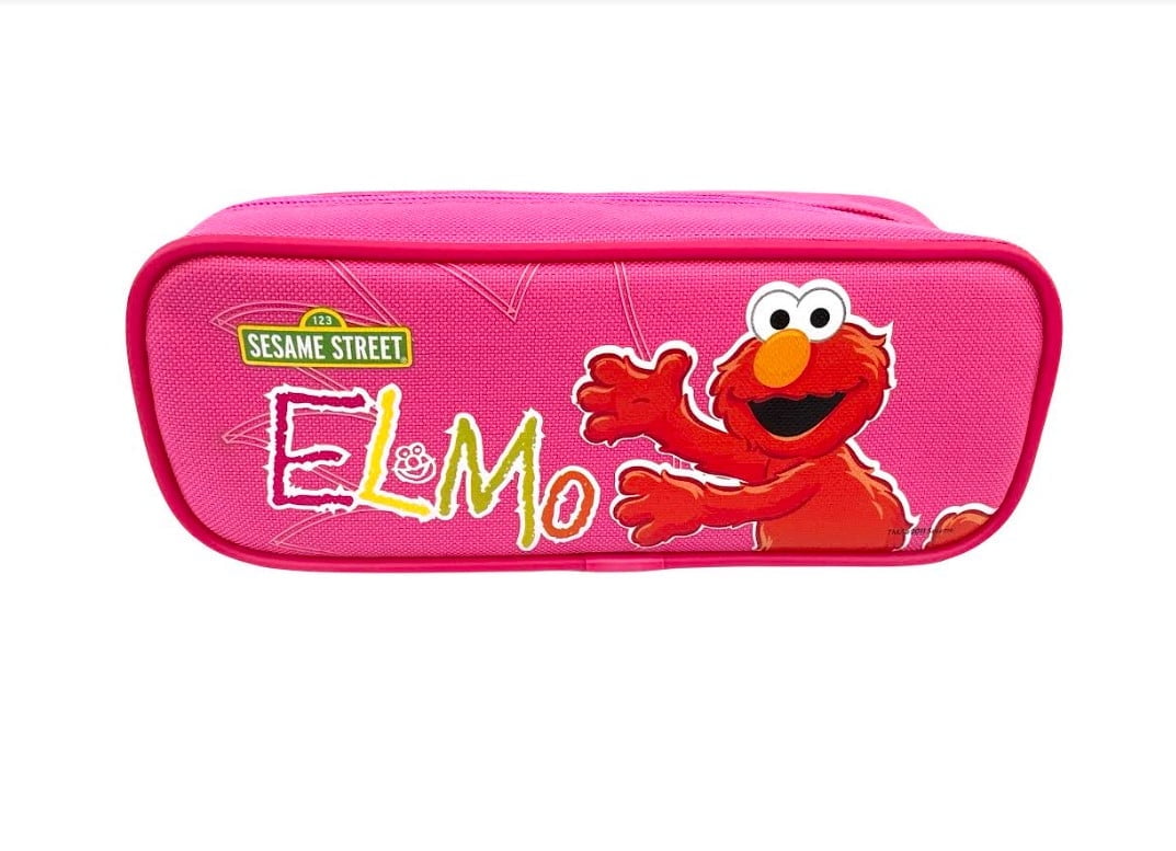 Sesame Street Elmo Pink Pencil Bag - Walmart.com