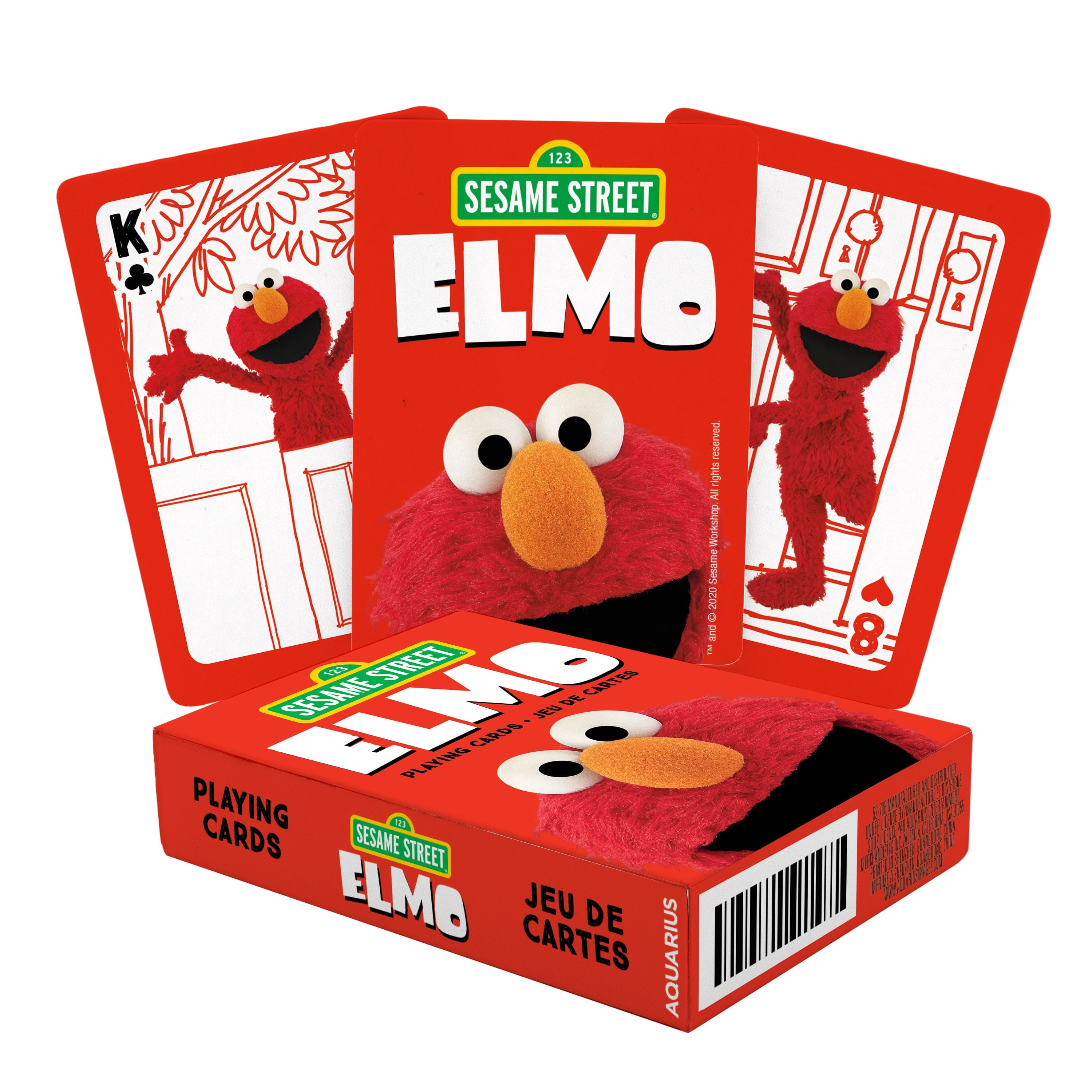 Sesame Street Elmo Playing Cards - Walmart.com