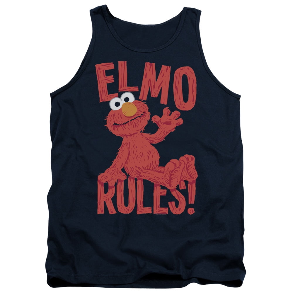 Sesame Street - Elmo Rules - Tank Top - Medium - Walmart.com