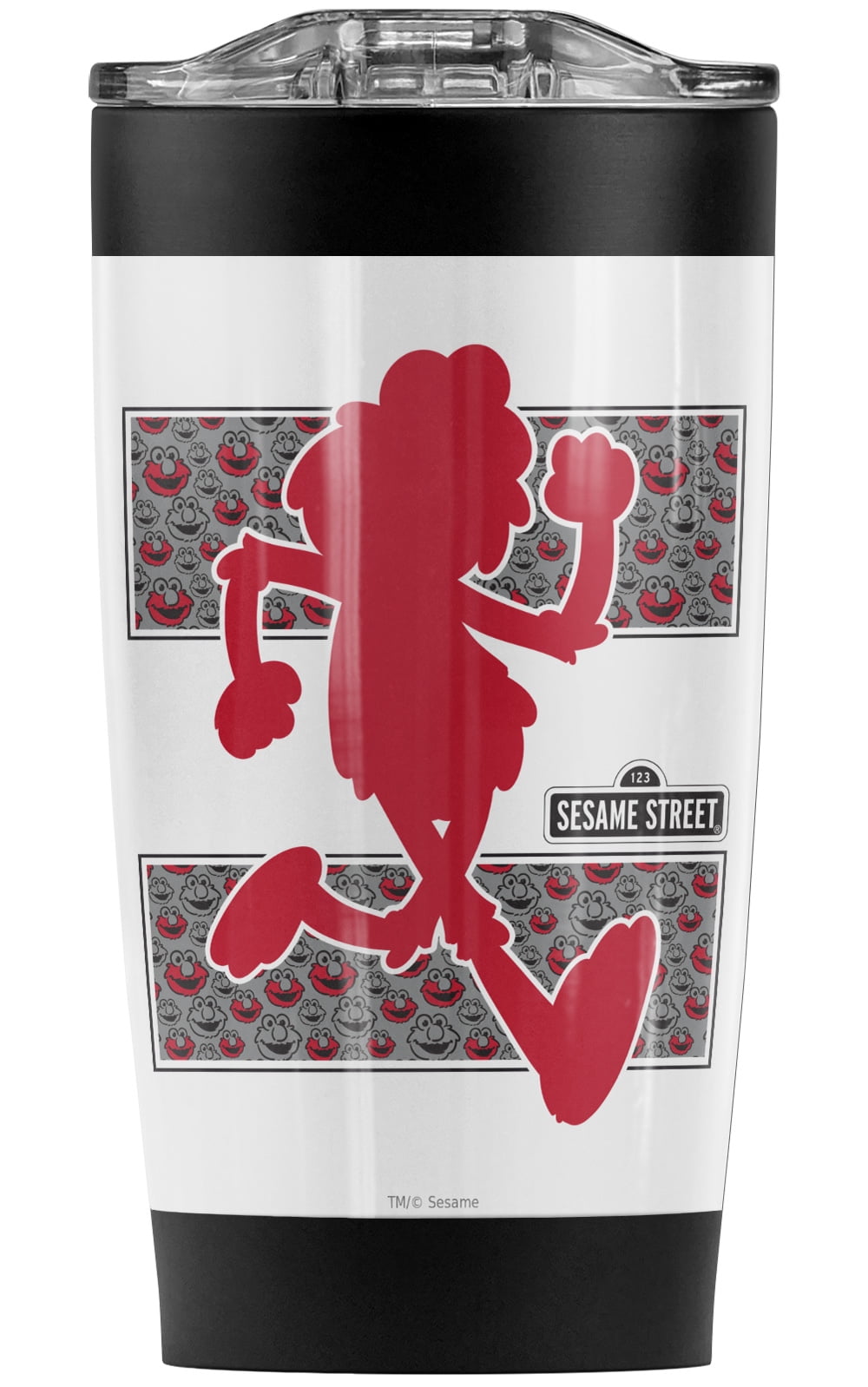 Sesame Street/Elmo Runs Stainless Steel Tumbler 20 oz Coffee Travel Mug ...