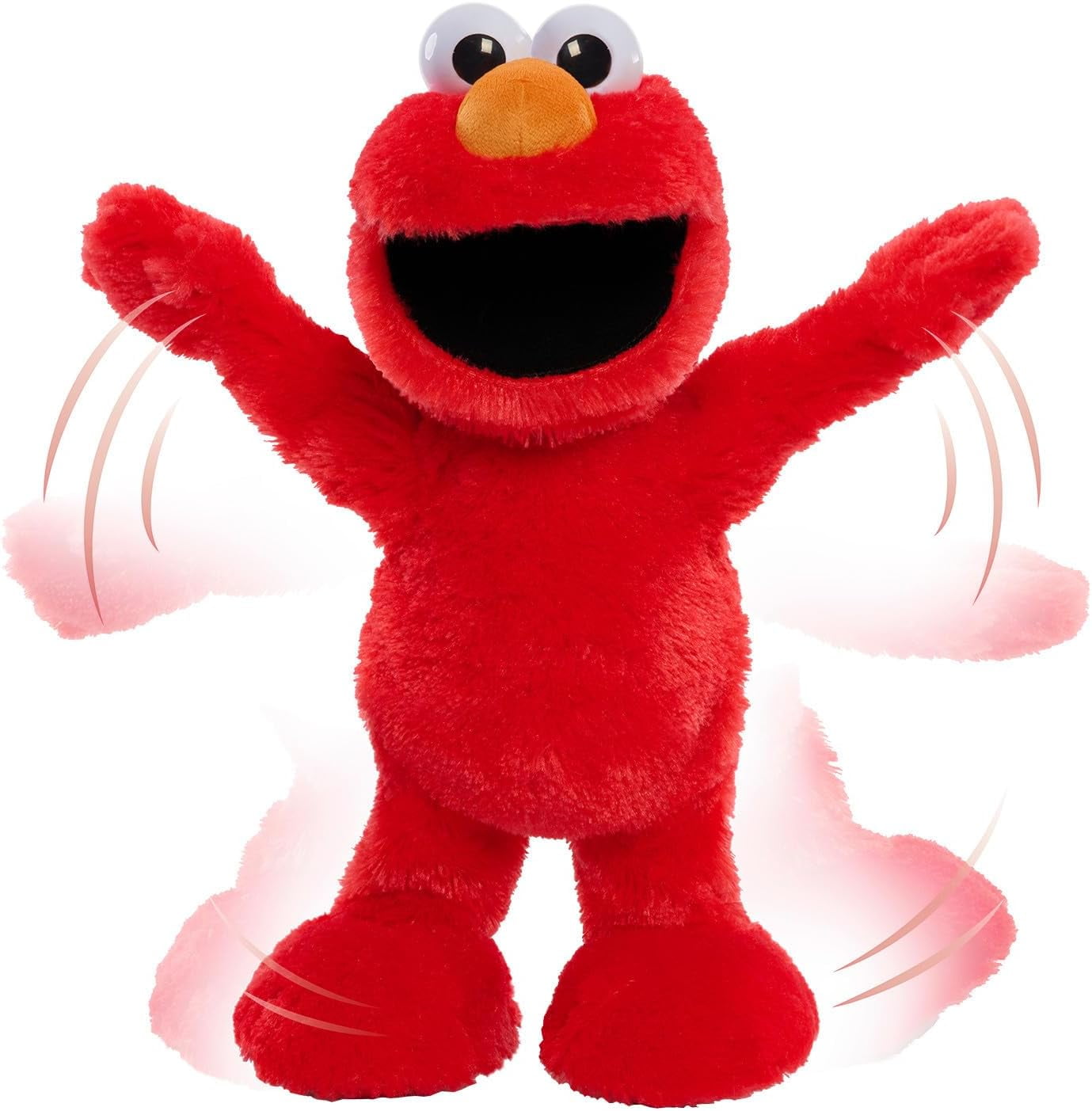 Sesame Street Elmo Slide Singing and Dancing 14-inch Plush, Pretend ...