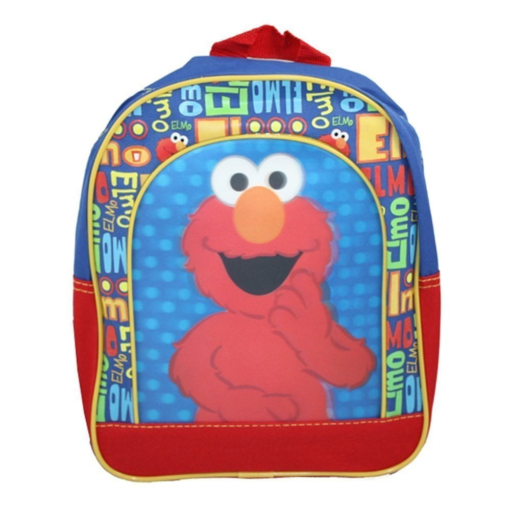 Sesame Street Elmo Toddler 11" Backpack Lanticular 3D Design - Walmart.com