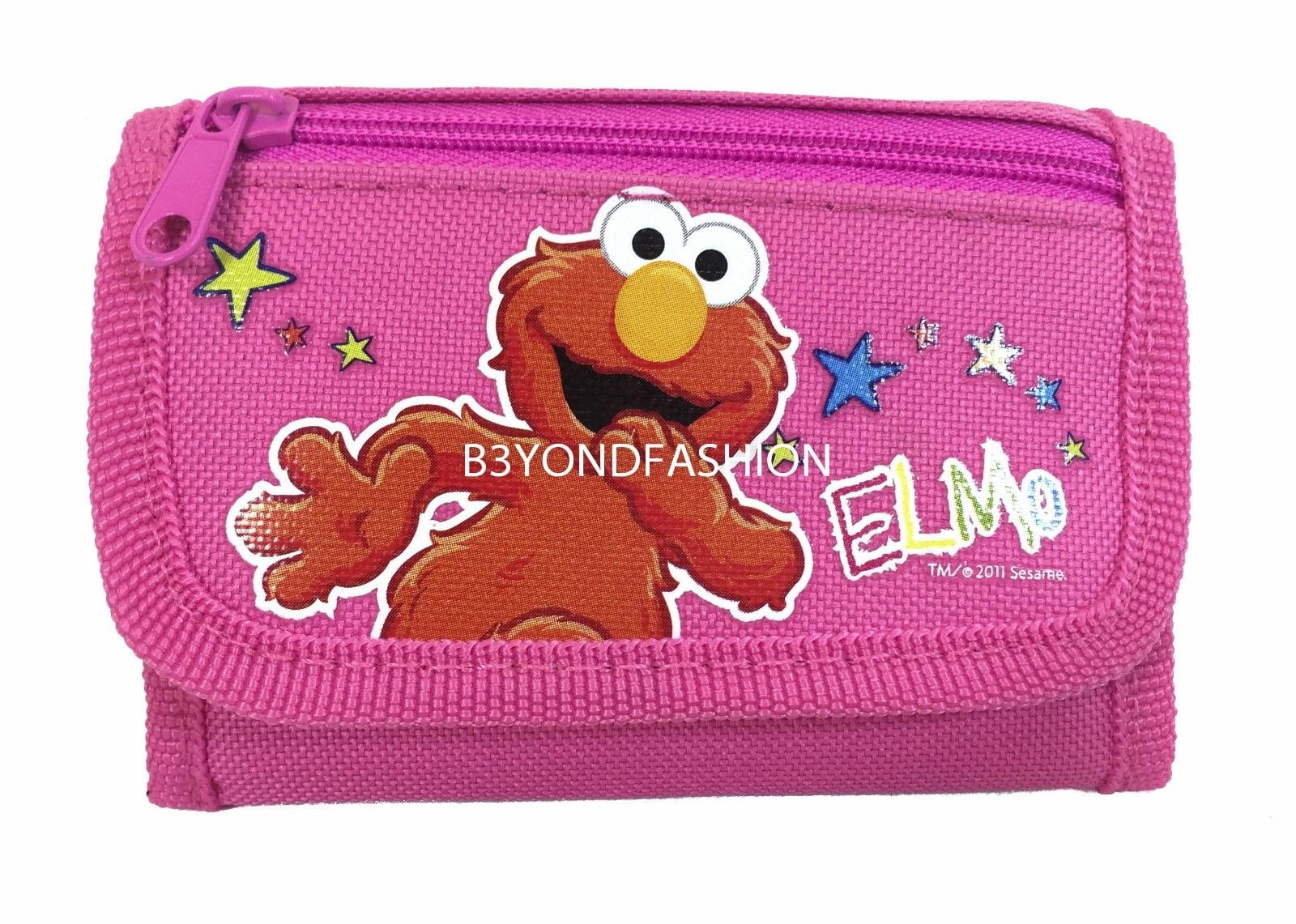 Sesame Street Elmo Tri-fold Canvas Wallet - Walmart.com