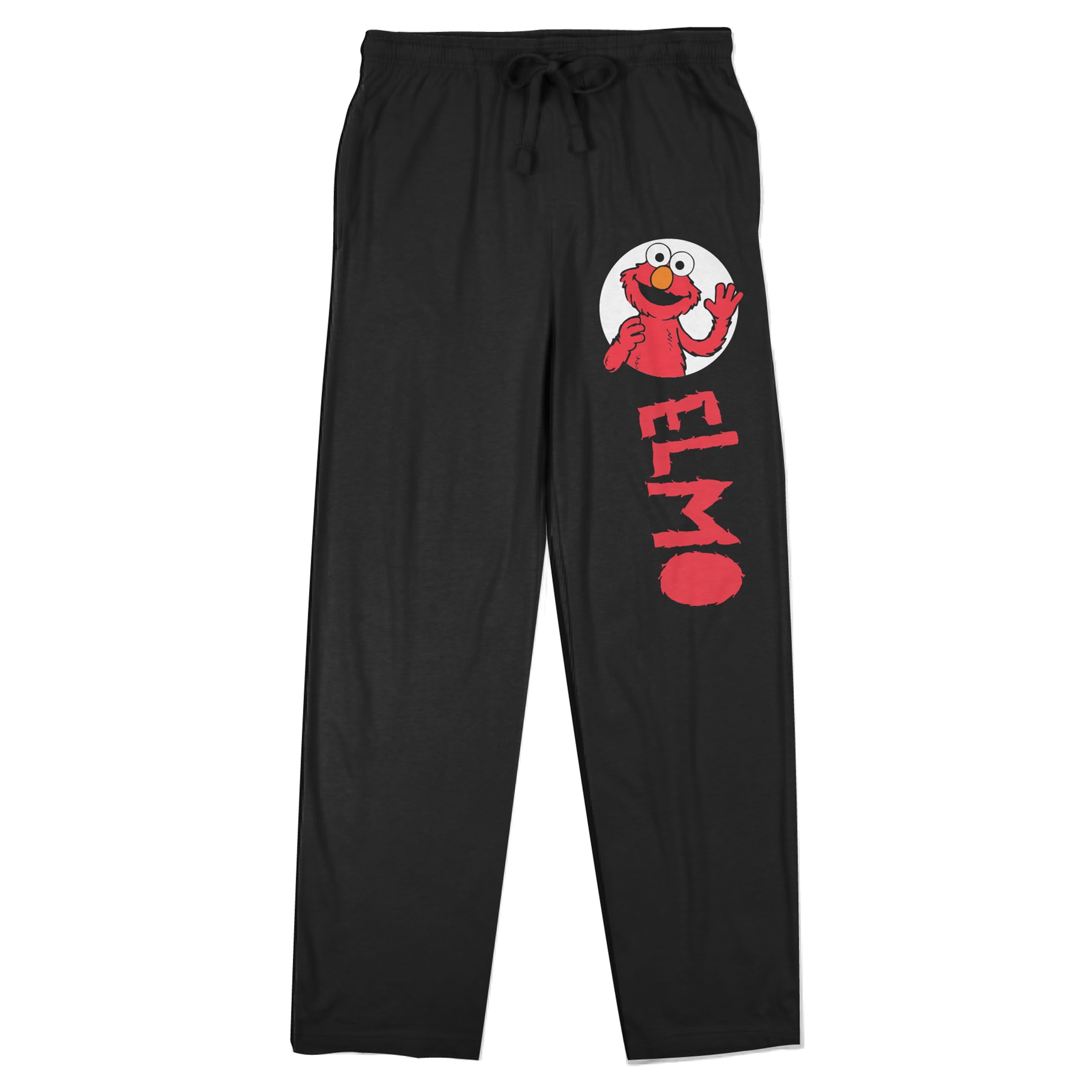 Sesame Street Elmo Women's Black Sleep Pajama Pants-Medium - Walmart.com