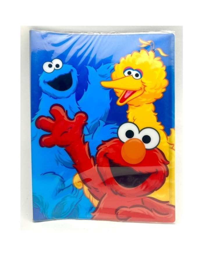 Sesame Street Elmo pvc folder with 20 clear pockets - Walmart.com