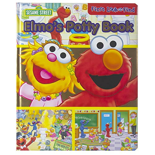 Pre-Owned Sesame Street - Elmos Potty Book First Look and Find PI Kids ...