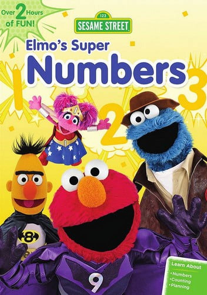 Sesame Street Learning About Numbers Dvd