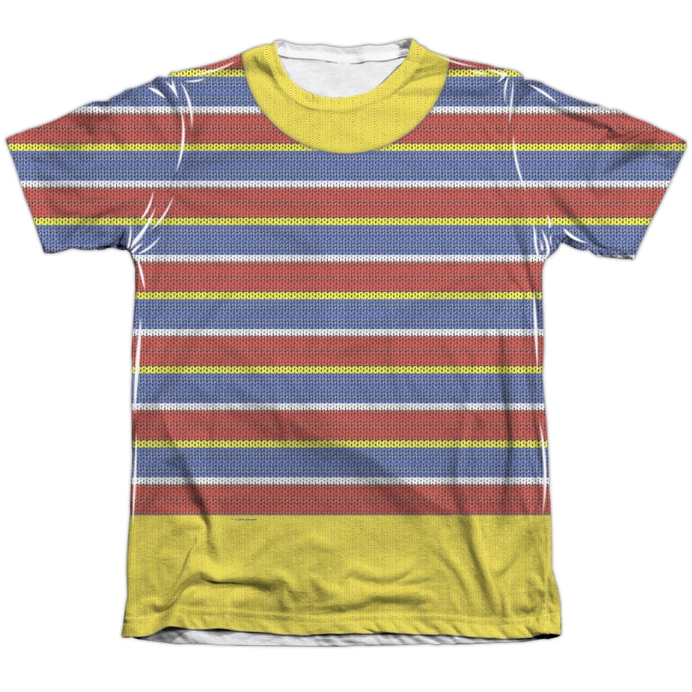 Sesame Street - Ernie Costume - Short Sleeve Shirt - Small - Walmart.com