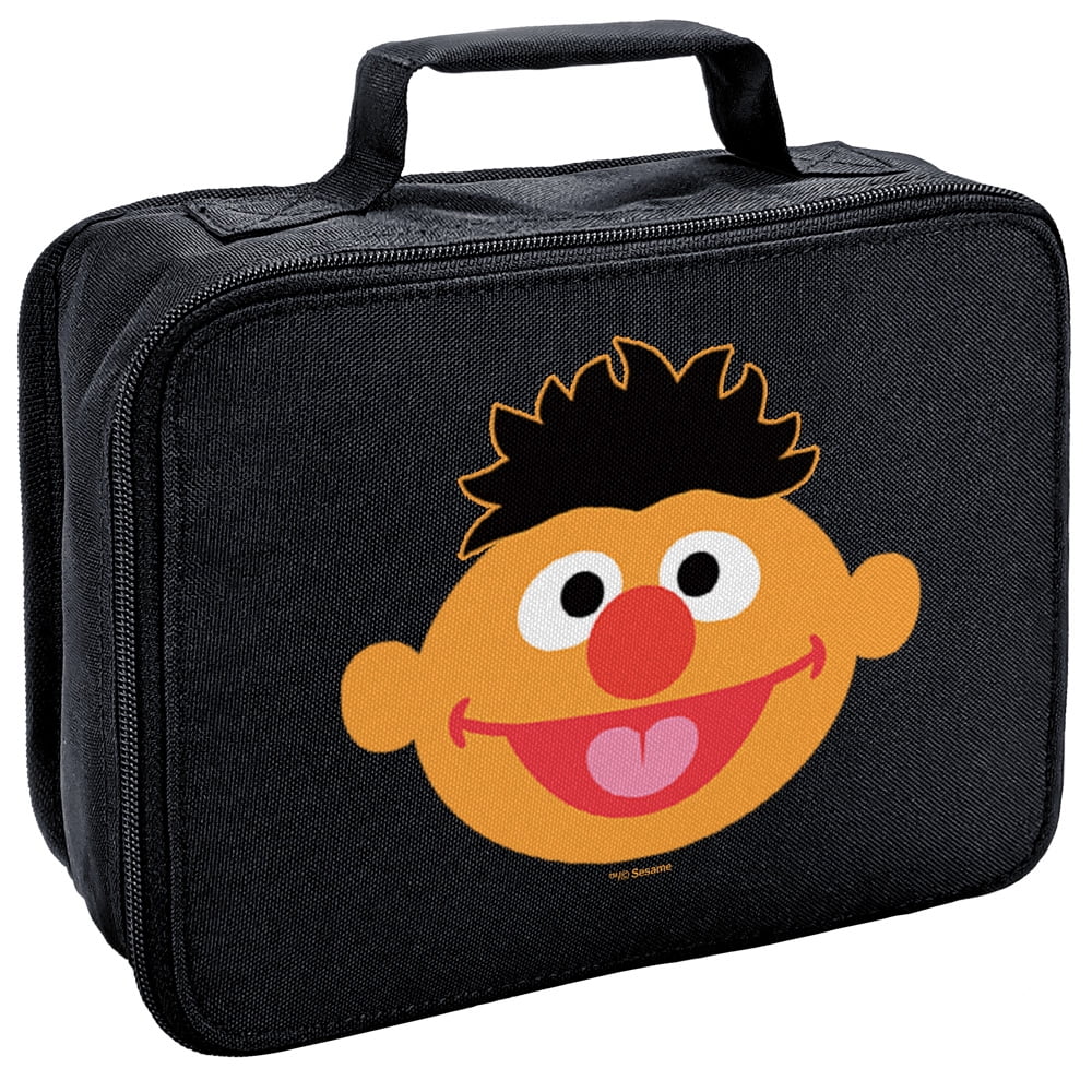 Sesame Street Ernie Head Insulated Soft Sided Lunch Box - Reusable ...