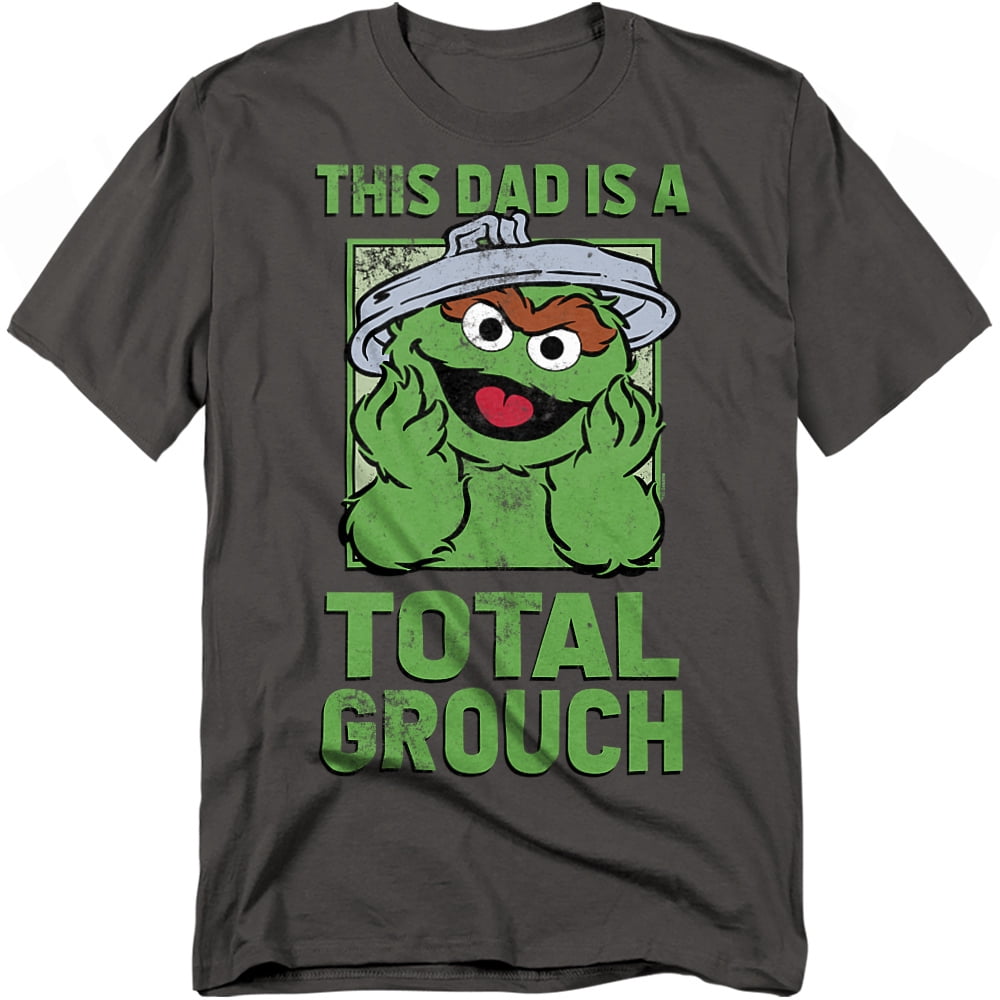 Sesame Street T-Shirt Father'S Day Total Grouch Dad Unisex Graphic Tee ...