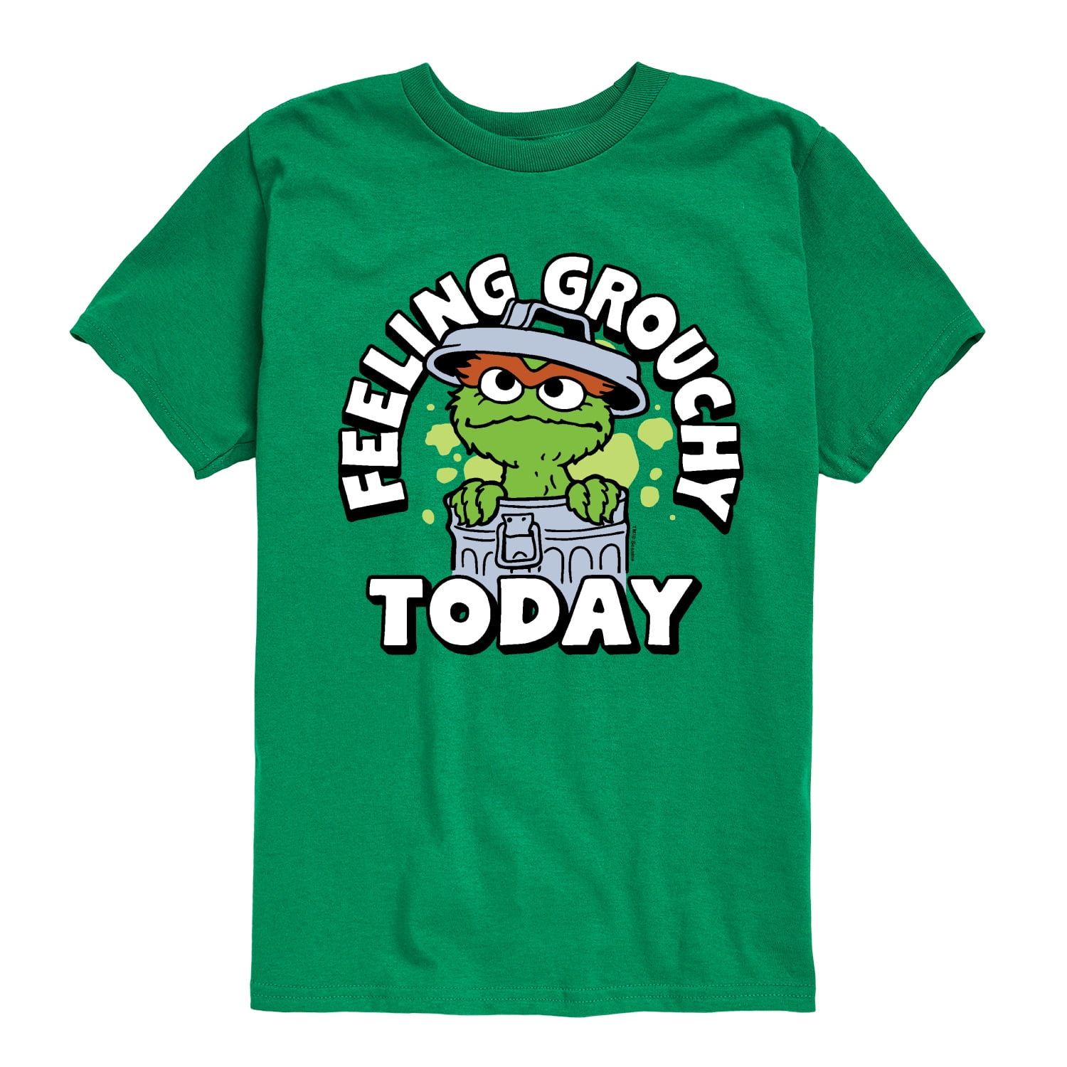 Sesame Street - Feeling Grouchy - Toddler and Youth Short Sleeve ...