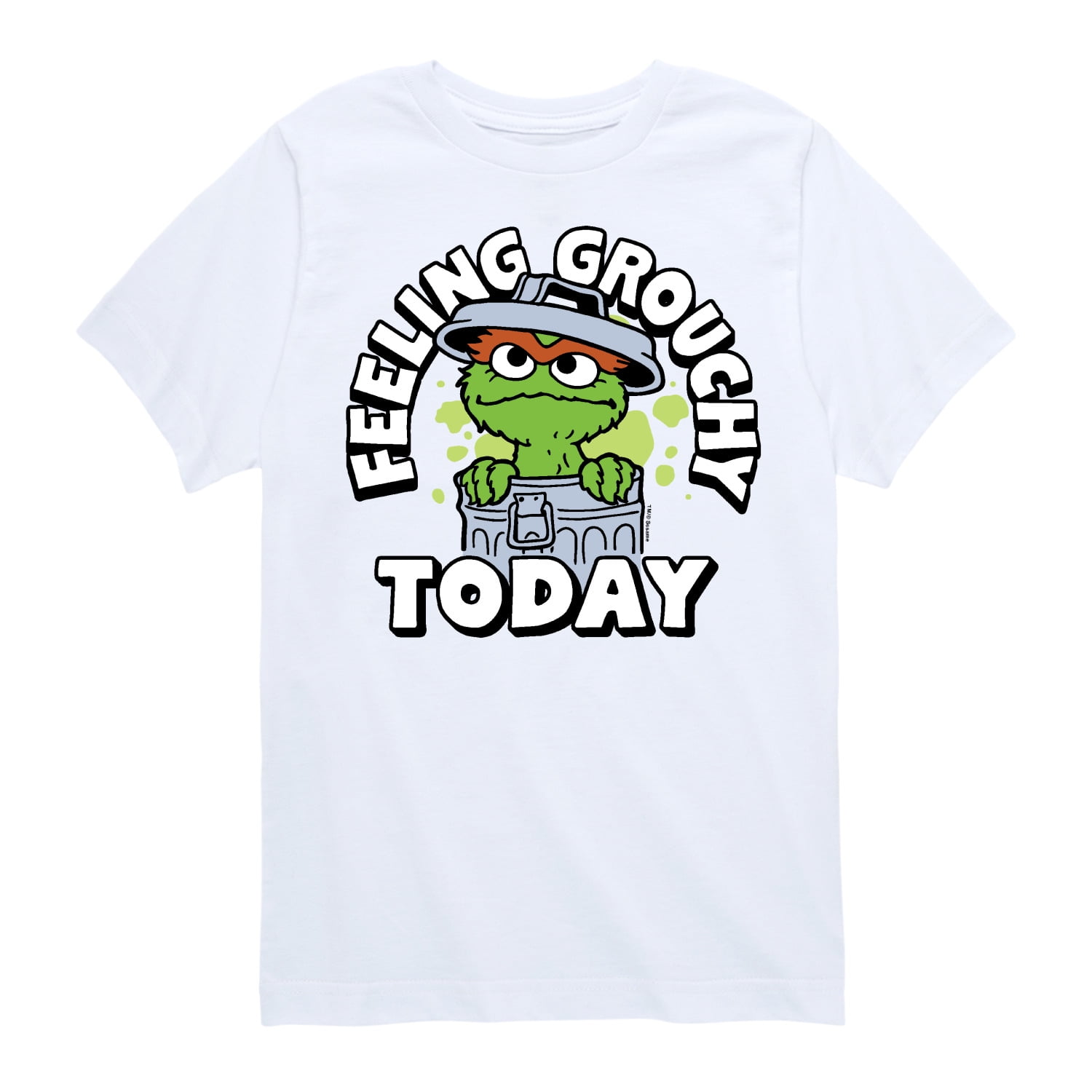 Sesame Street - Feeling Grouchy - Toddler and Youth Short Sleeve ...