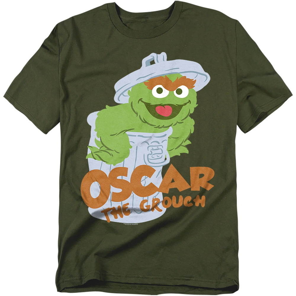 Sesame Street T-Shirt Flat Oscar Unisex Graphic Tee For Men & Women ...