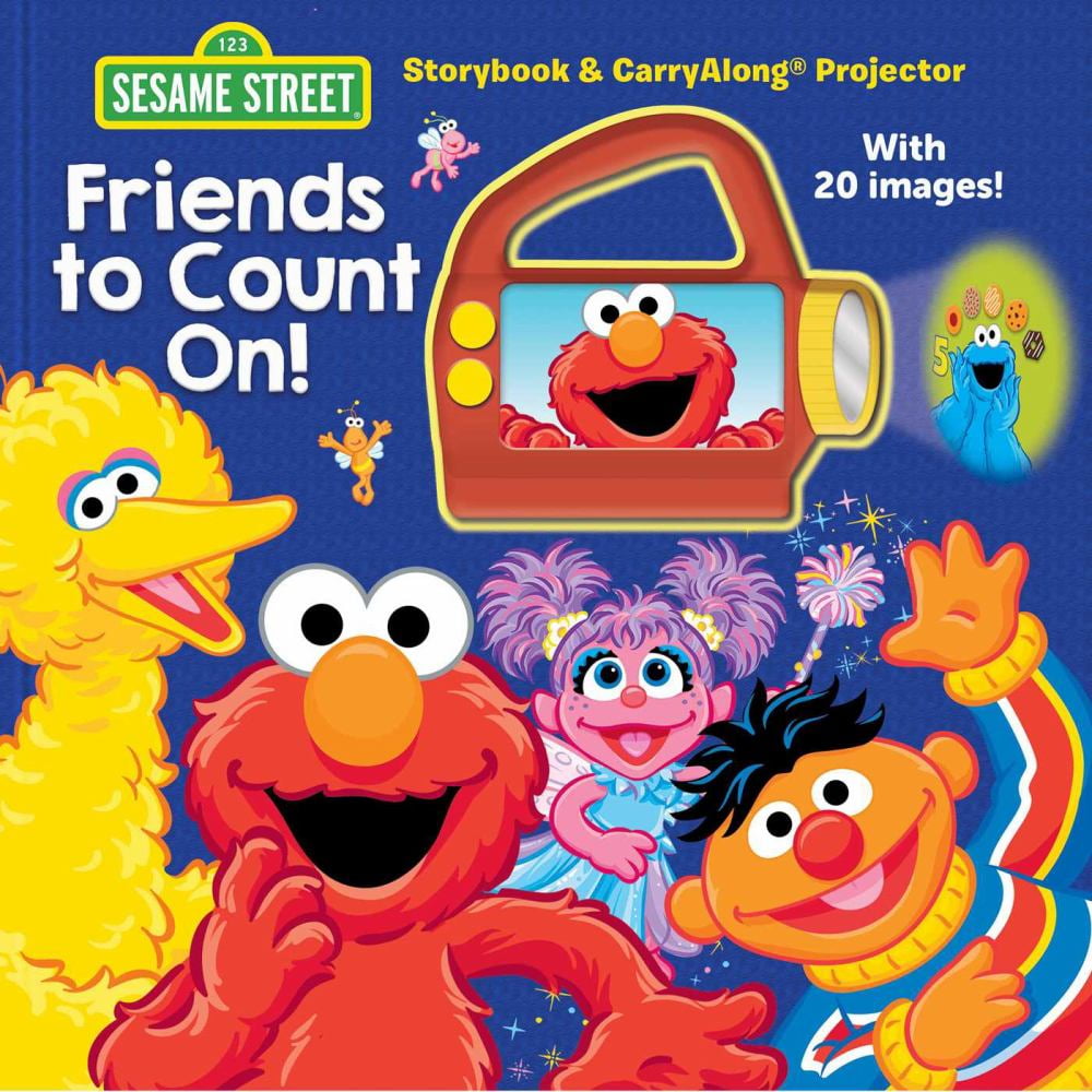 Sesame Street: Friends to Count On!: Storybook and CarryAlong Projector ...