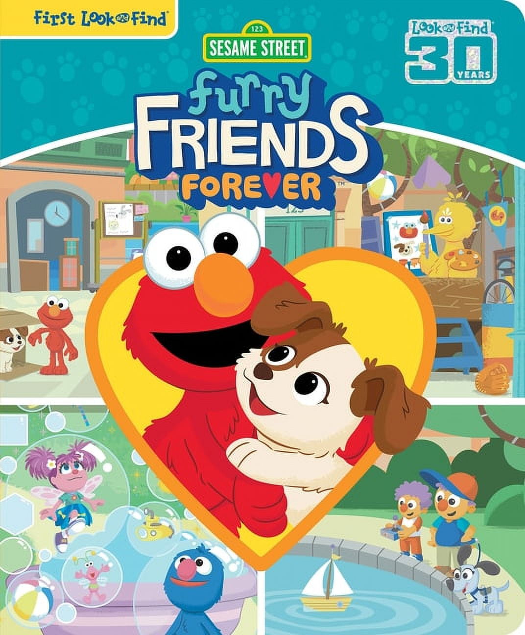 Sesame Street: Furry Friends Forever First Look and Find (Board Book ...