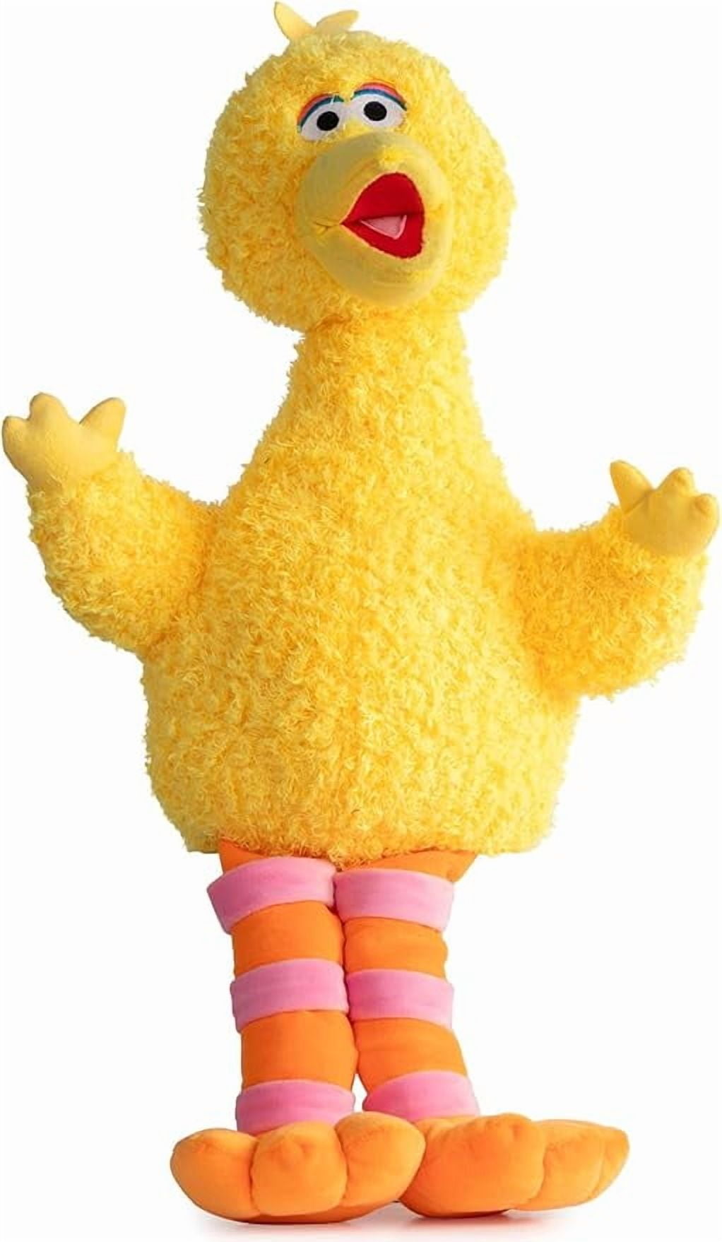 Sesame Street Fuzzy Big Bird Plush Pillow Buddy - Kids Super Soft ...