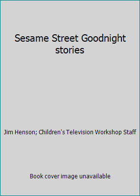 Pre-Owned Sesame Street Goodnight stories Hardcover Michaela Muntean ...