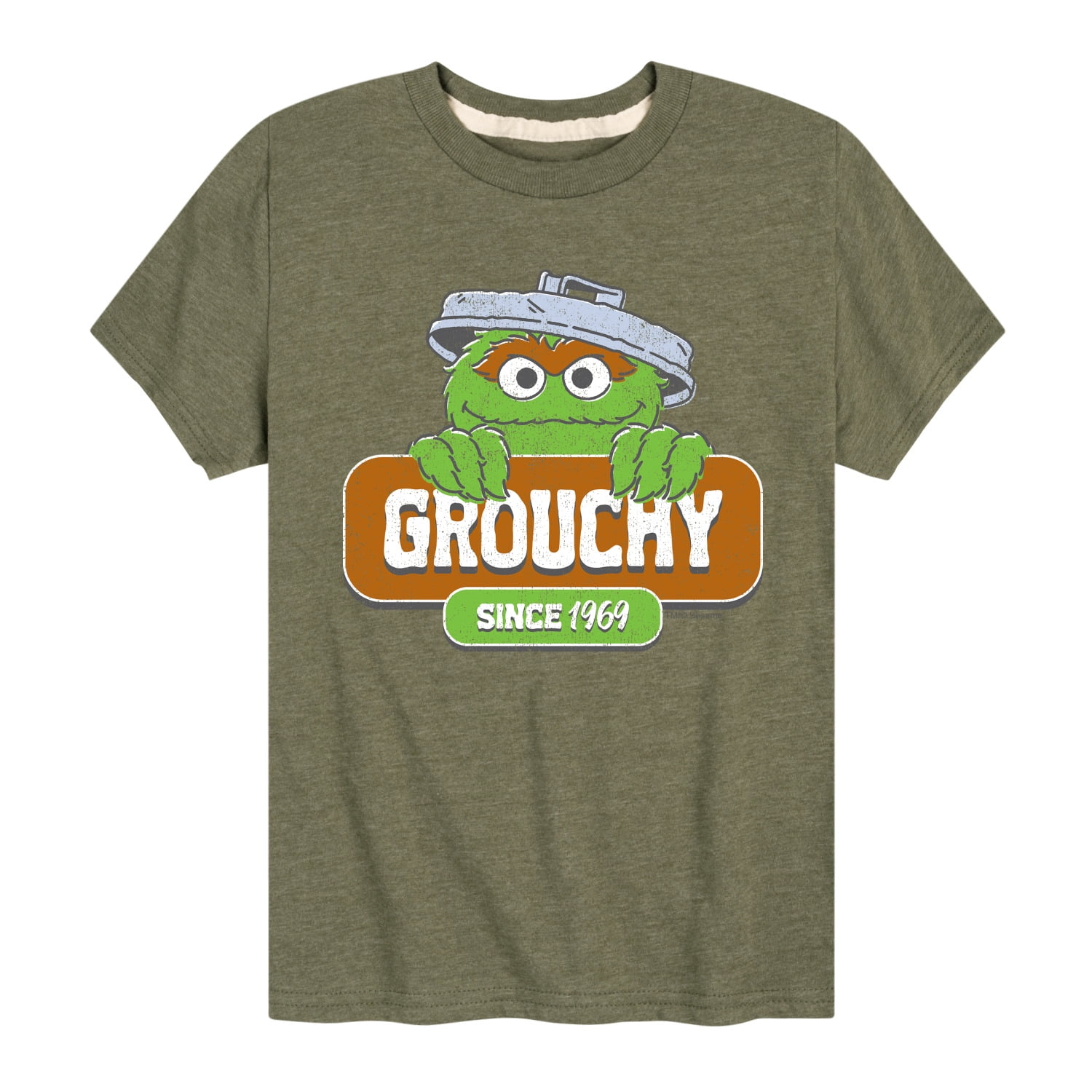 Sesame Street - Grouchy Since 1969 - Toddler and Youth Short Sleeve ...