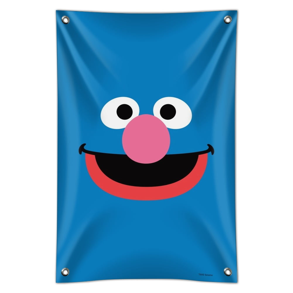 Sesame Street Grover Face Home Business Office Sign - Walmart.com