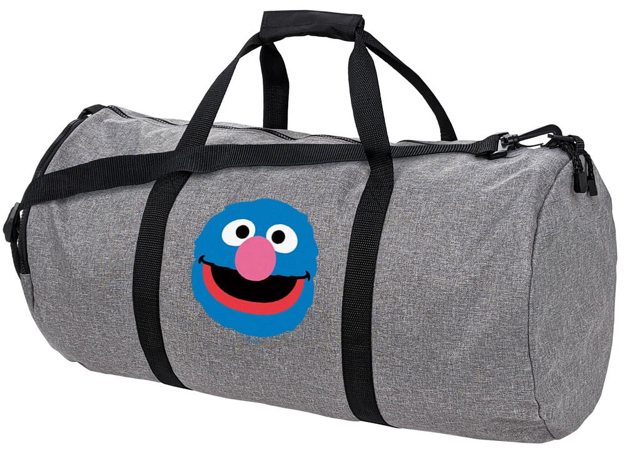 Sesame Street Grover Head Lightweight Duffel Bag for Sports and Gym ...